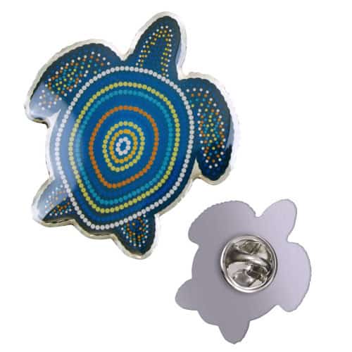 NAIDOC Turtle Lapel Pin. PF-NT - Value Added Promotions